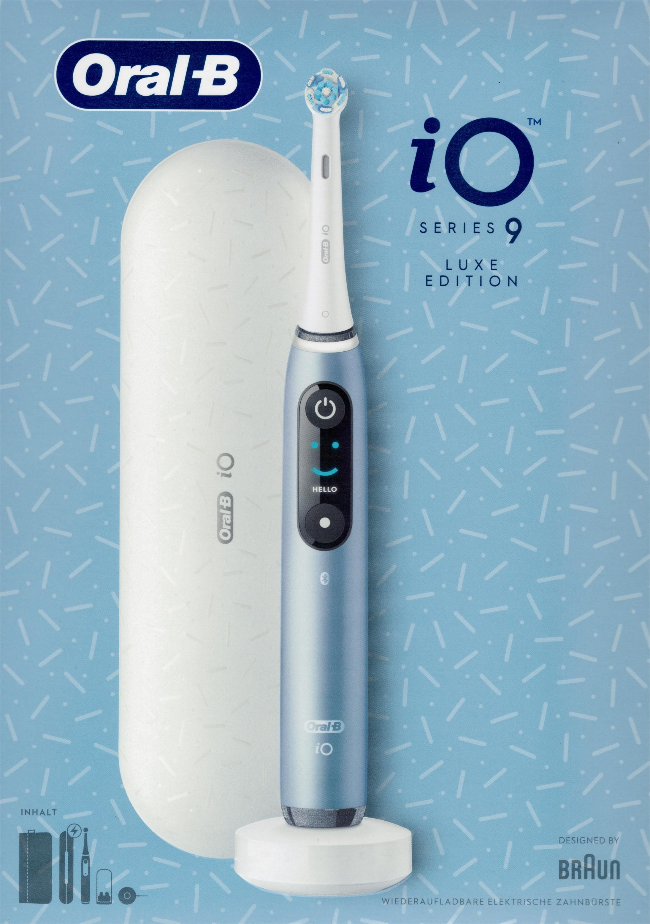 Szczoteczka elektryczna Oral-B iO9 Luxe Edition Aqua Marine - Opinie i ceny na Ceneo.pl
