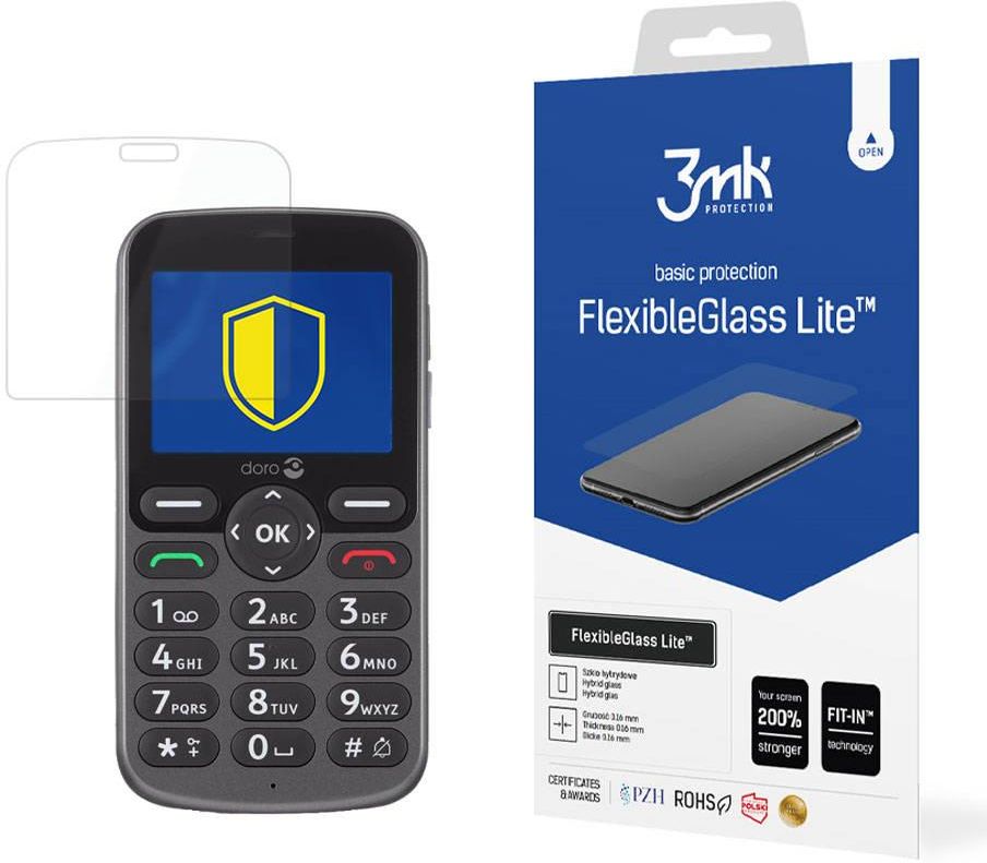 Doro 5860 - 3mk FlexibleGlass Lite (255152) - Opinie i ceny na Ceneo.pl