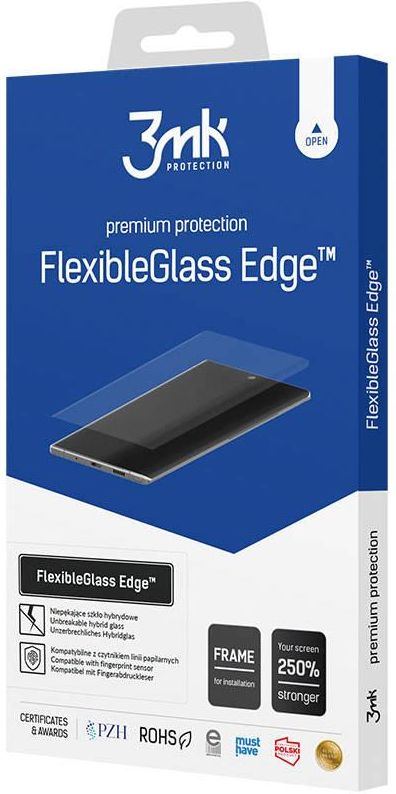 Samsung Galaxy S20 Ultra 5G BL - 3mk FlexibleGlass Edge (257657 ...