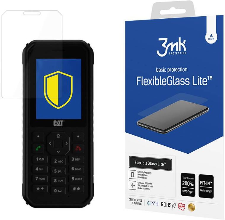 Cat B40 - 3mk FlexibleGlass Lite (257696) - Opinie i ceny na Ceneo.pl