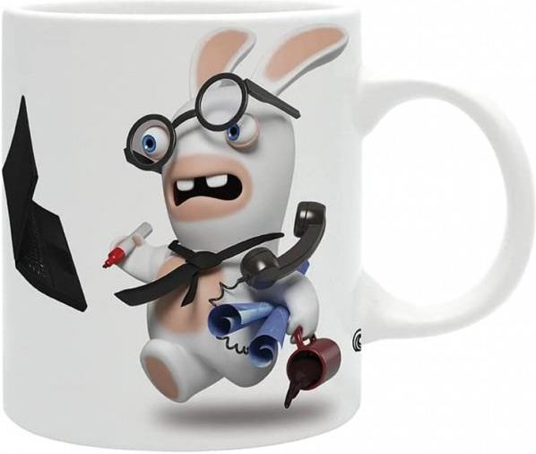 RAVING RABBIDS - Kubek 320 ml - BWAAAH ! ENCORE EN RETARD - Ceny i ...