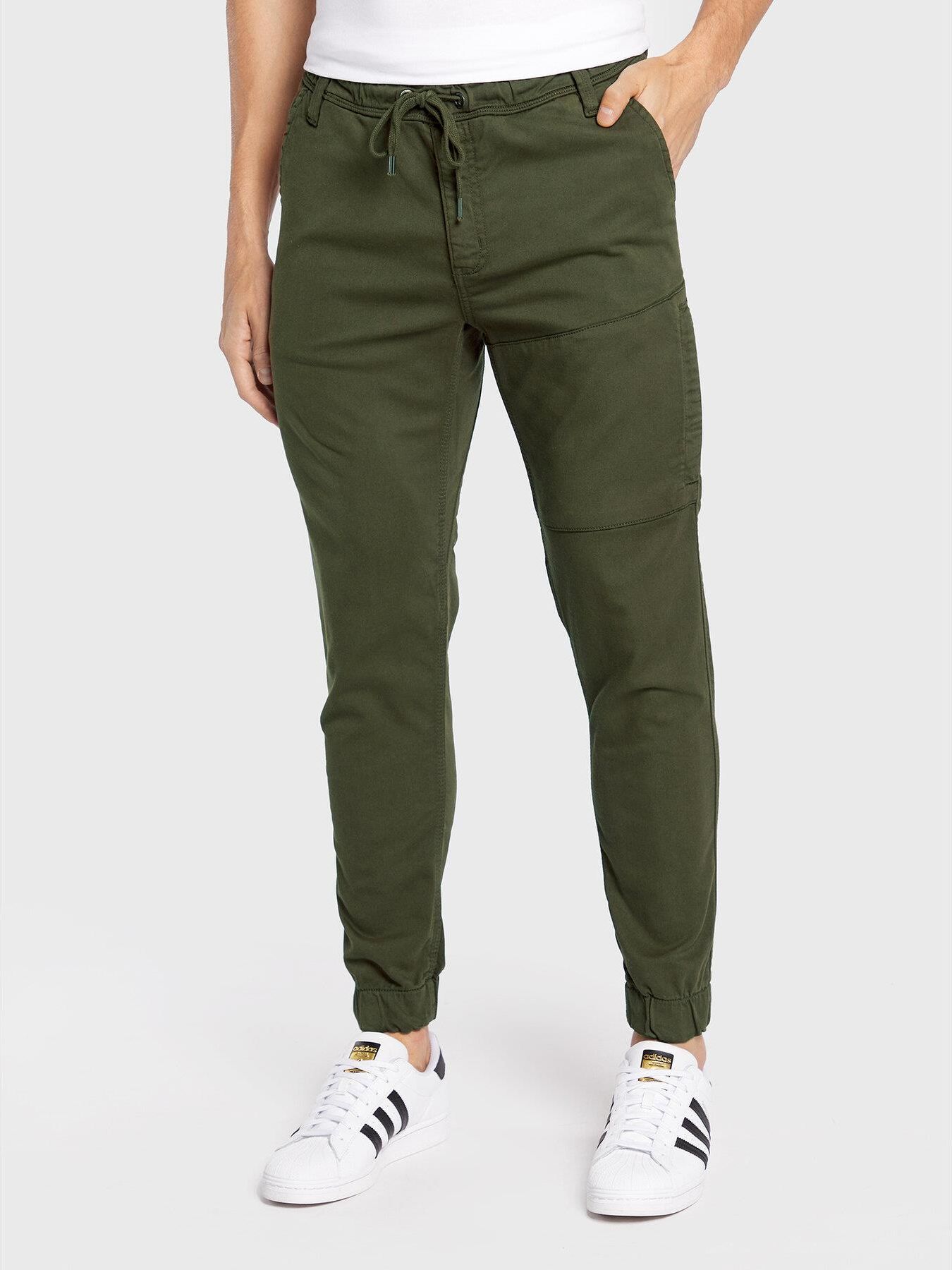 Duer Joggery No Sweat MJNS1100 Khaki Slim Fit - Ceny i opinie - Ceneo.pl