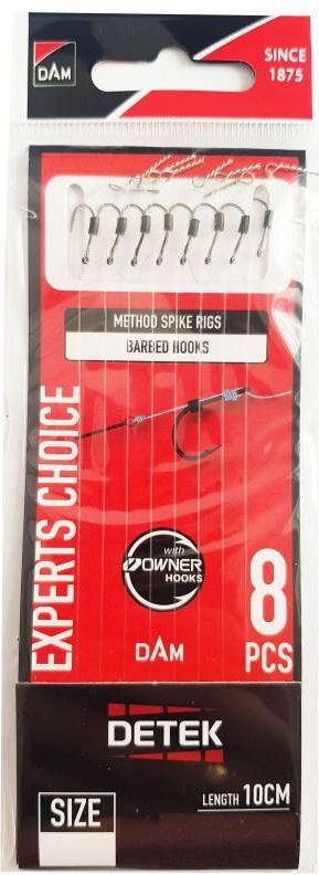 Dam Przypon Detek Method Spike Rig 10Cm (8Szt.) 12 (70454) - Ceny i ...