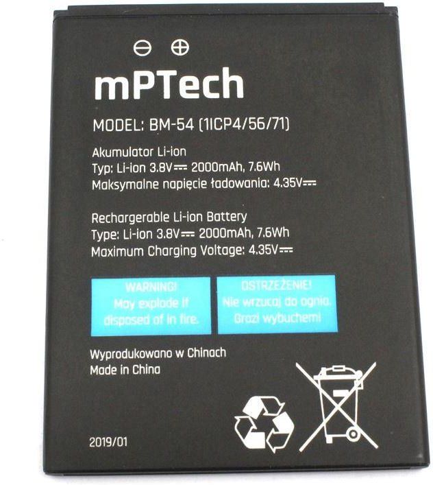 Bateria Bateria do telefonu myPhone FUN 8 BM-54 oryginał (0000039662 ...
