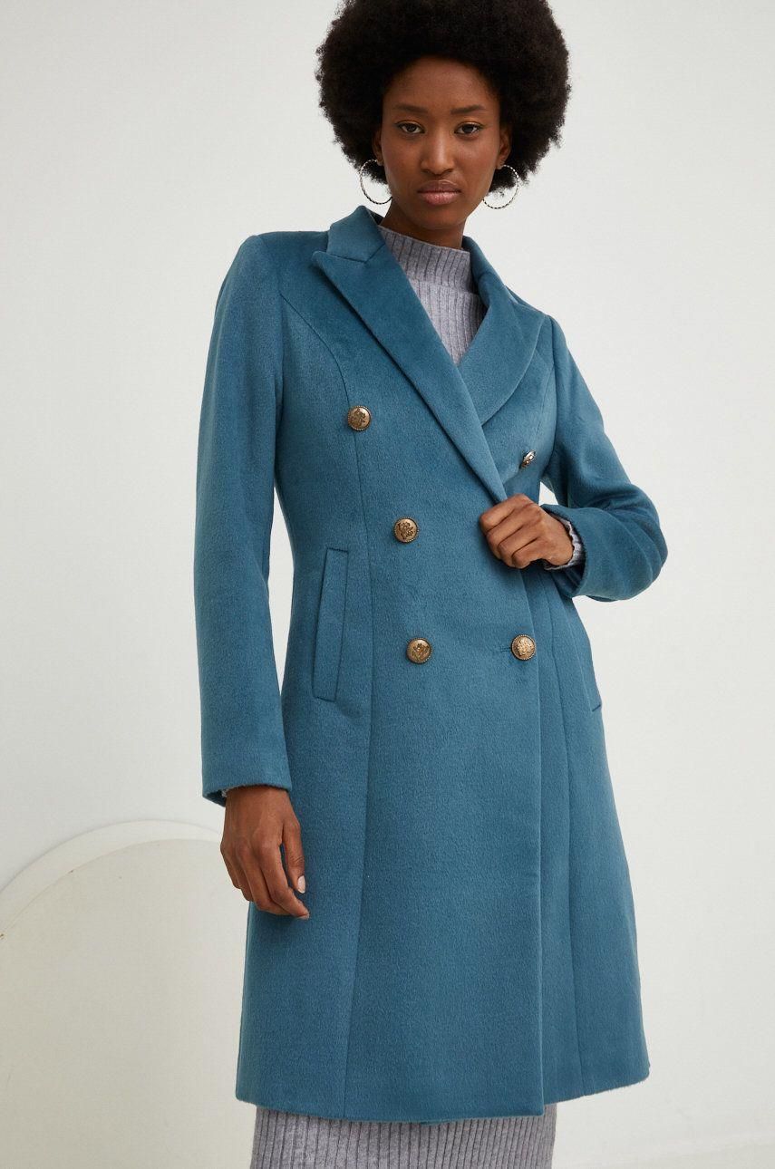 Answear Lab płaszcz z wełną przejściowy - Ceny i opinie - Ceneo.pl