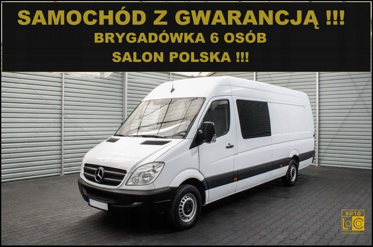 Mercedes Sprinter Extra MAXI XXL + BRYGADÓWKA 6 - Opinie i ceny na Ceneo.pl