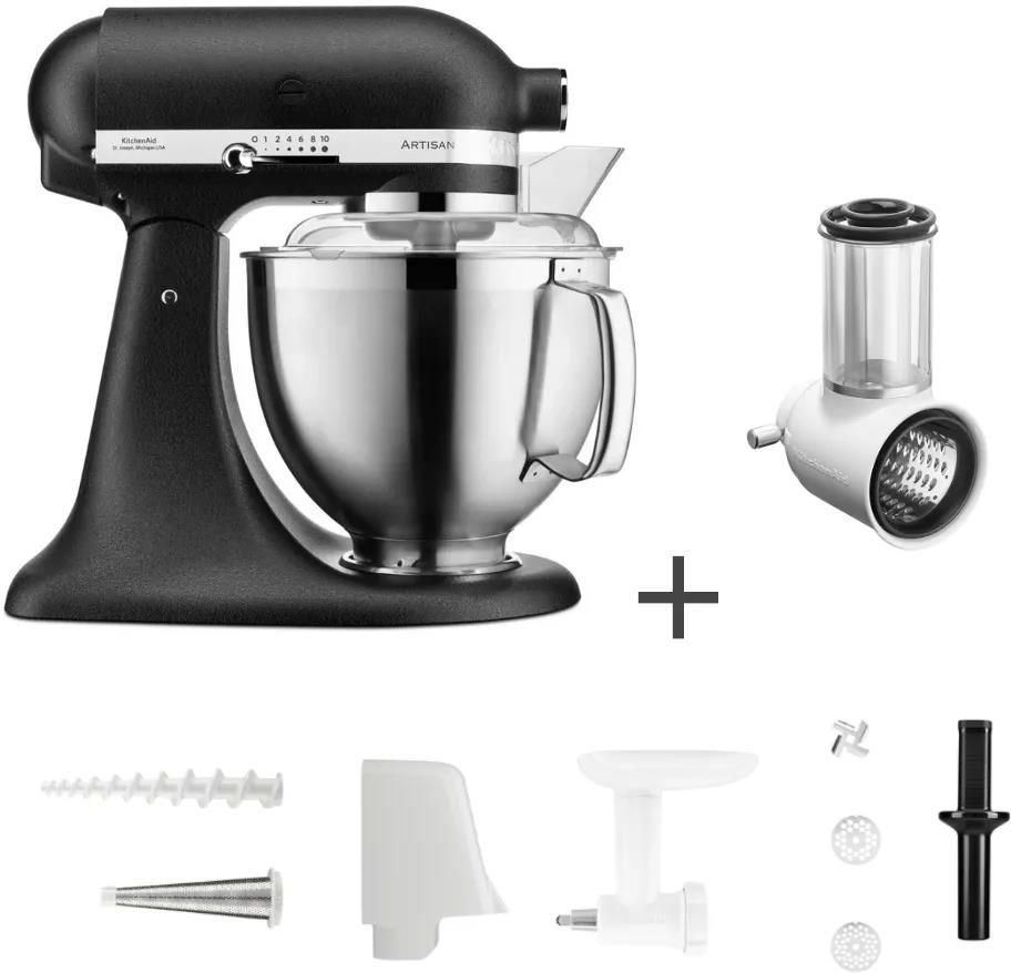 Robot kuchenny KitchenAid Artisan 5/185 4,8L Żeliwny 5KSM185PSEBK ...