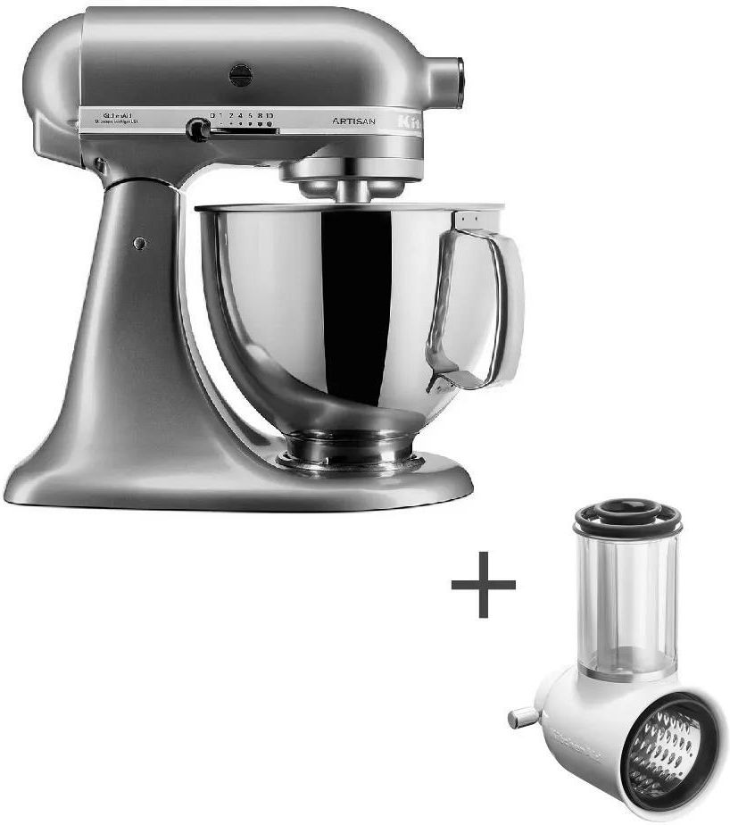 Robot kuchenny KitchenAid Artisan 5/175 Grafitowy 5KSM175PSECU+5KSMVSA ...