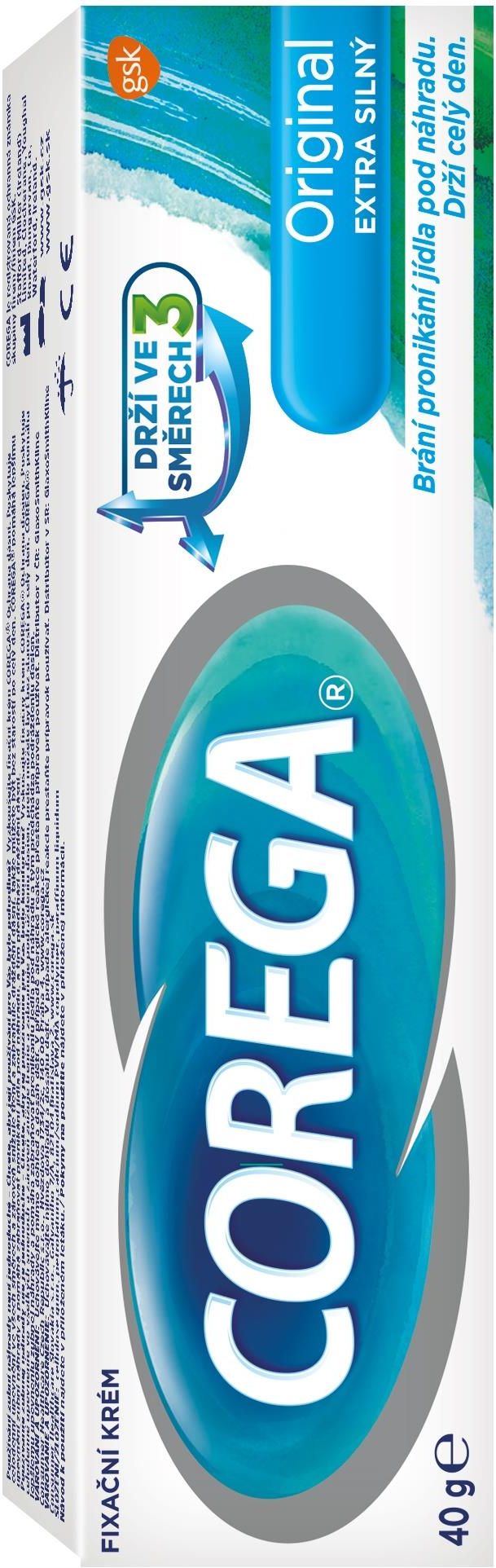 Corega Original Extra Strong 40g - Opinie i ceny na Ceneo.pl