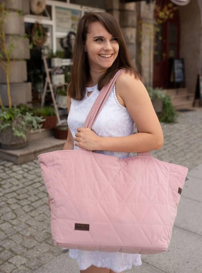 Torba Shopper Triangles Pink - Ceny i opinie - Ceneo.pl