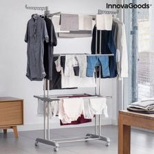 Innovagoods Składana Pionowa Suszarka Na Pranie Kółkach Folver 24 ...