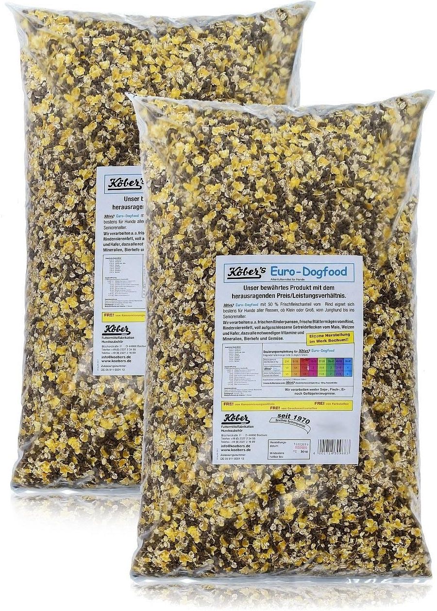 Karma Koebers Euro Dog Food Dla Psa 2X15Kg - Ceny i opinie - Ceneo.pl