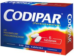 Codipar 500 Mg 6 tabl - Opinie i ceny na Ceneo.pl