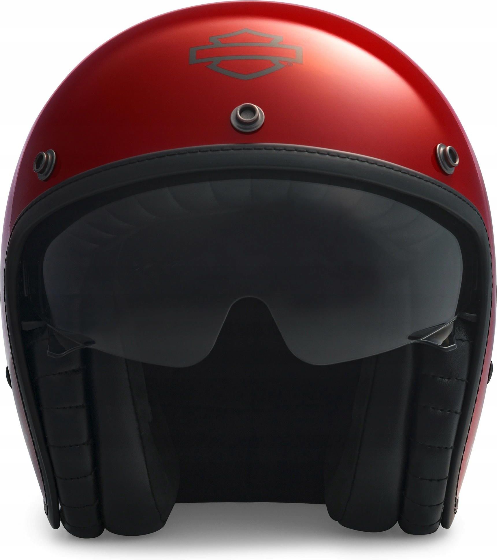 Kask motocyklowy Harley-Davidson 3/4 Metropolitan Czerwony - Opinie i ...