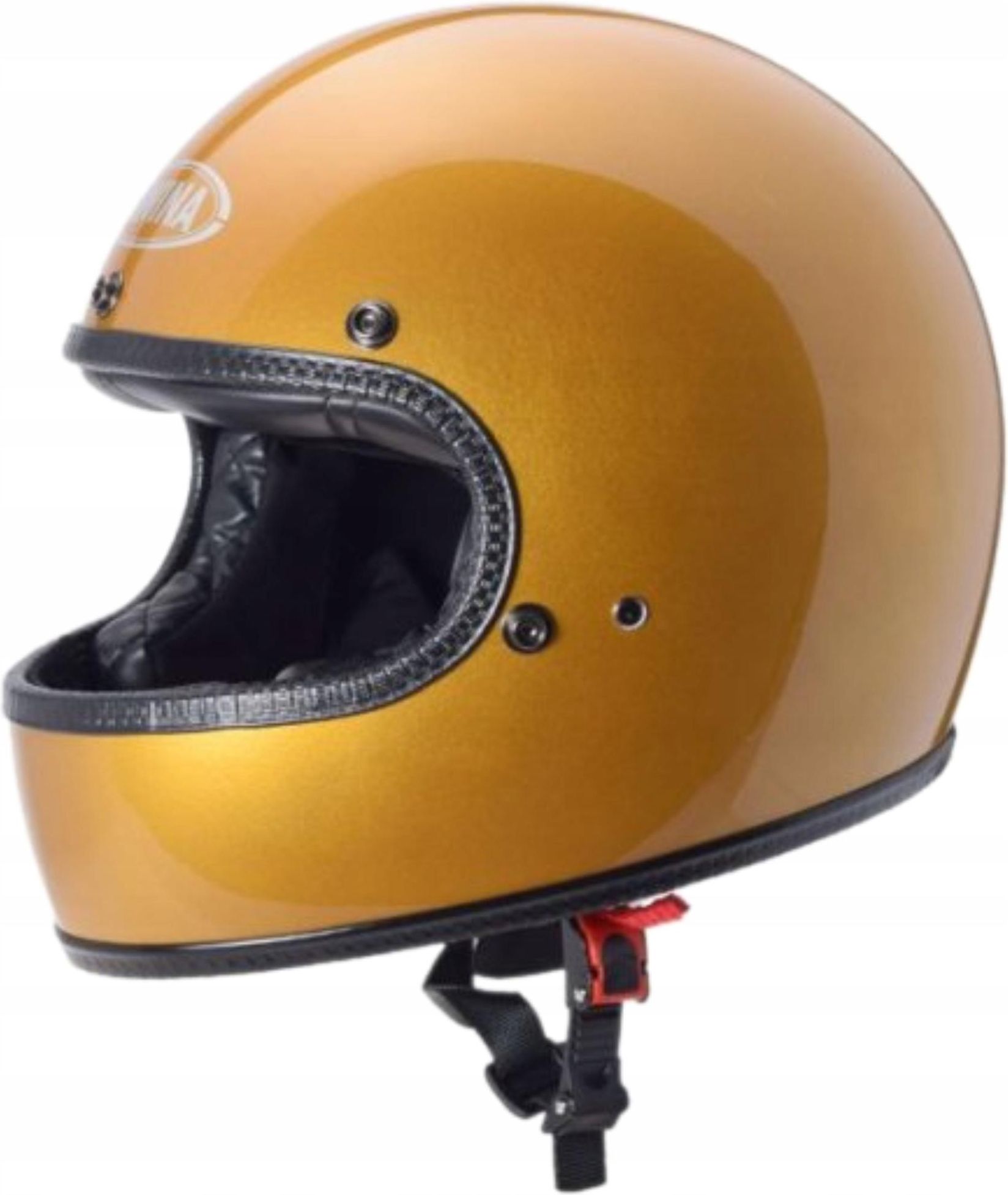 Kask motocyklowy Awina Integralny Retro Vintage Złoty - Opinie i ceny ...