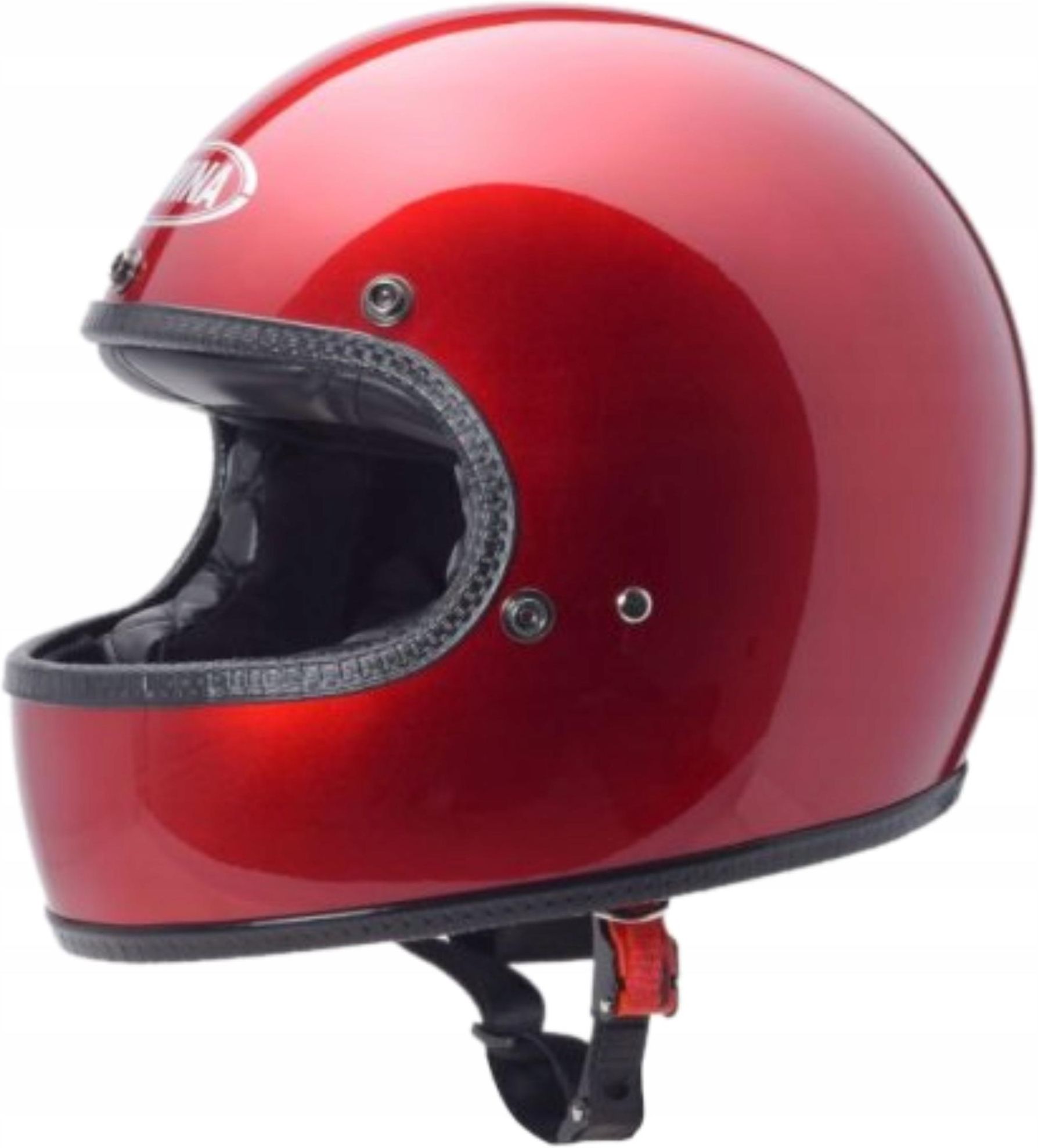 Kask motocyklowy Awina Integralny Retro Vintage Czerwony Ro Xl - Opinie ...