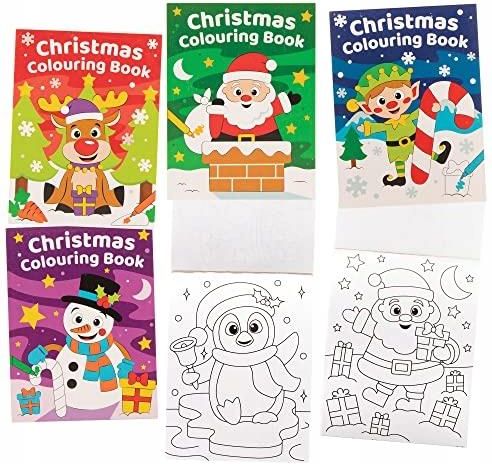 Baker Ross Fc173 Christmas Mini Colouring Books Fo - Ceny i opinie ...