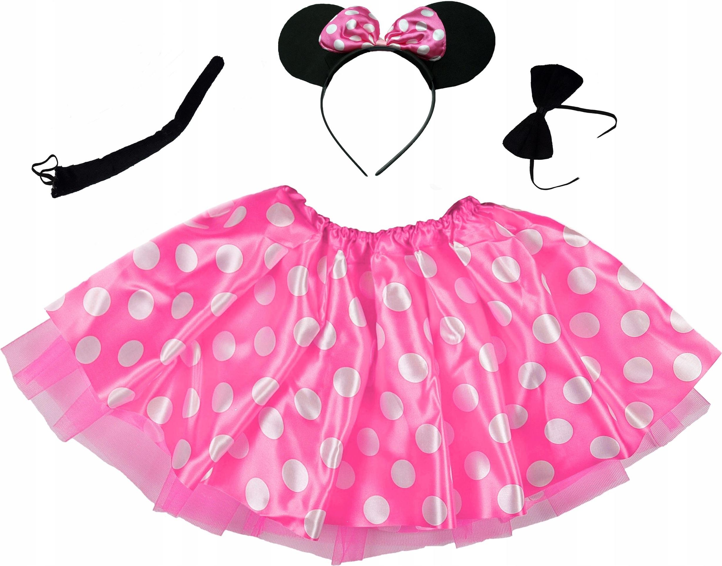 4Cz Strój Kostium Myszka Minnie Miki Mini 2-8 Lat. (1480575866) - Ceny ...