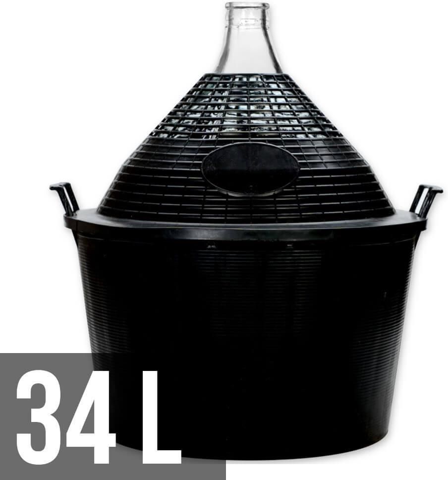 Superbutelki Balon Dama Dymion 34L Na Wino W Koszu - Ceny i opinie ...