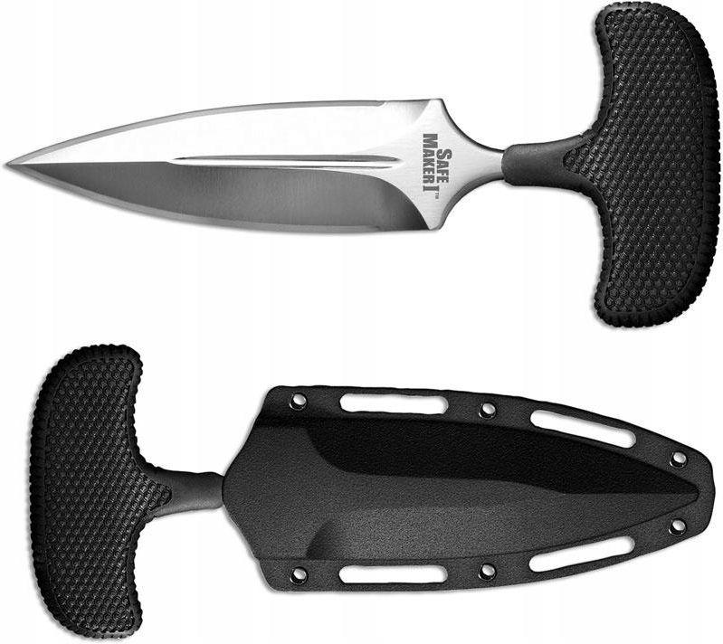 Majdan Nóż Cold Steel Safe Maker Push-Dagger Sztylet Neck ...