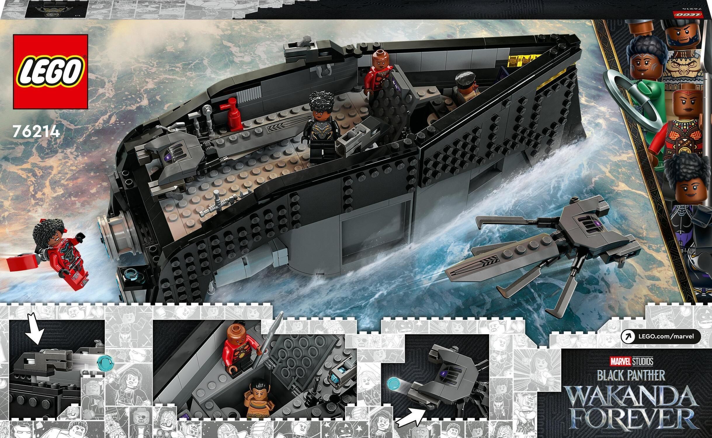 LEGO Marvel 76214 Czarna Pantera: wojna na wodzie - ceny i opinie ...
