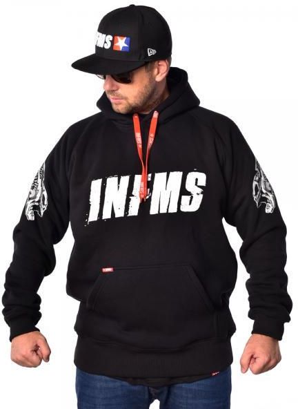 Odzież motocyklowa The Infamous Team Bluza Speed & Skills Hoodie Czarny ...