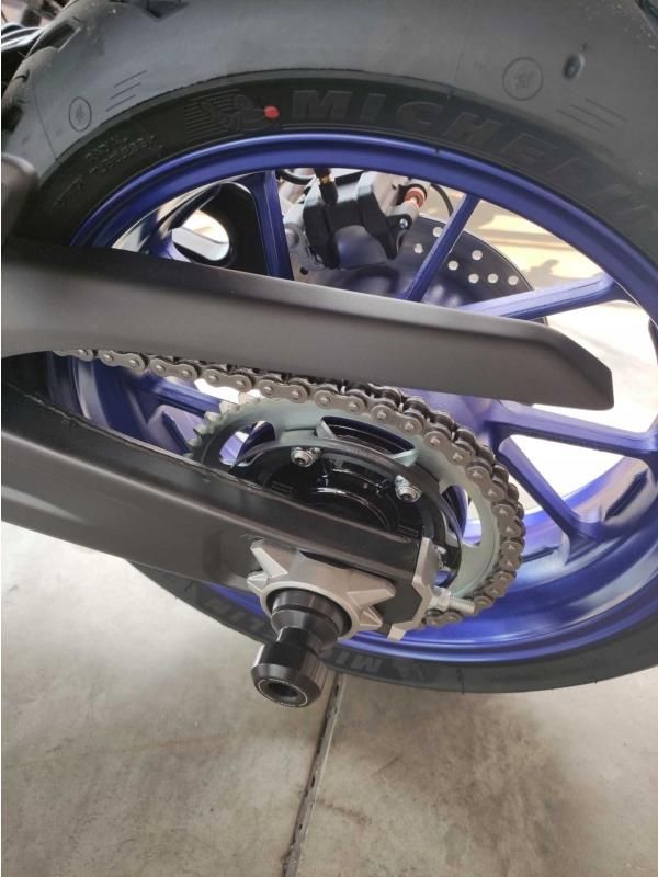 Womet-Tech Crash Pady Rolki Szpilka Yamaha Mt07 - opinie i ceny na Ceneo.pl