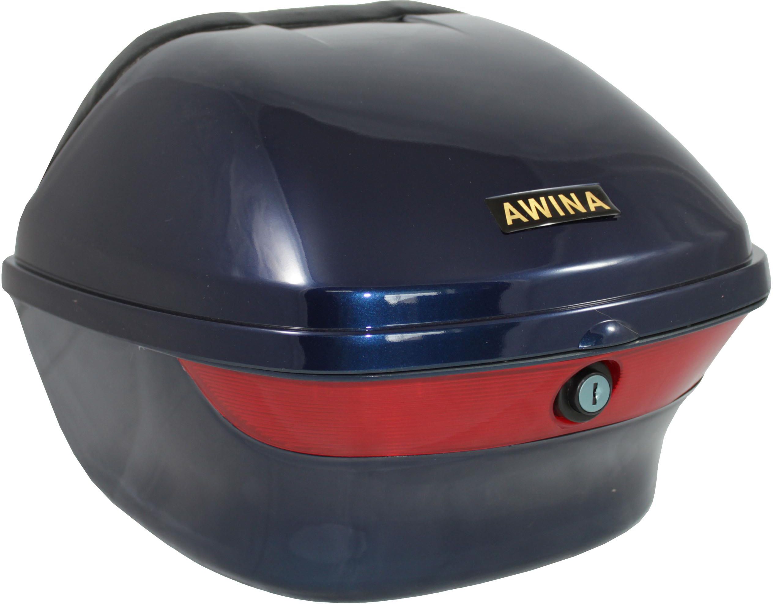 Akcesoria motocyklowe Awina Kufer Na Skuter Motorower 25L Granat ...