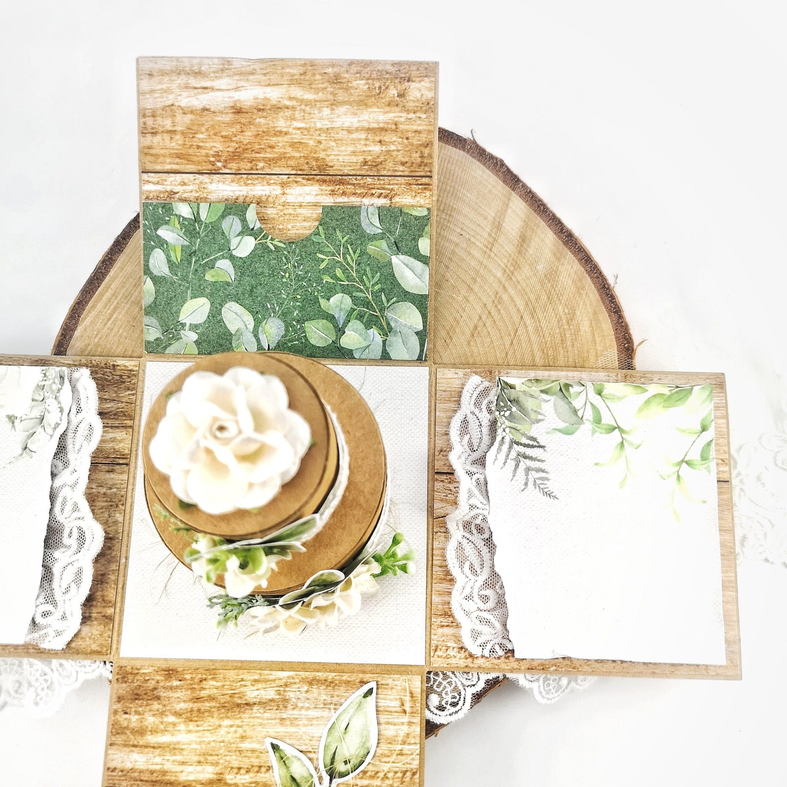 Rustykalny exploding box na urodziny - Ceny i opinie - Ceneo.pl