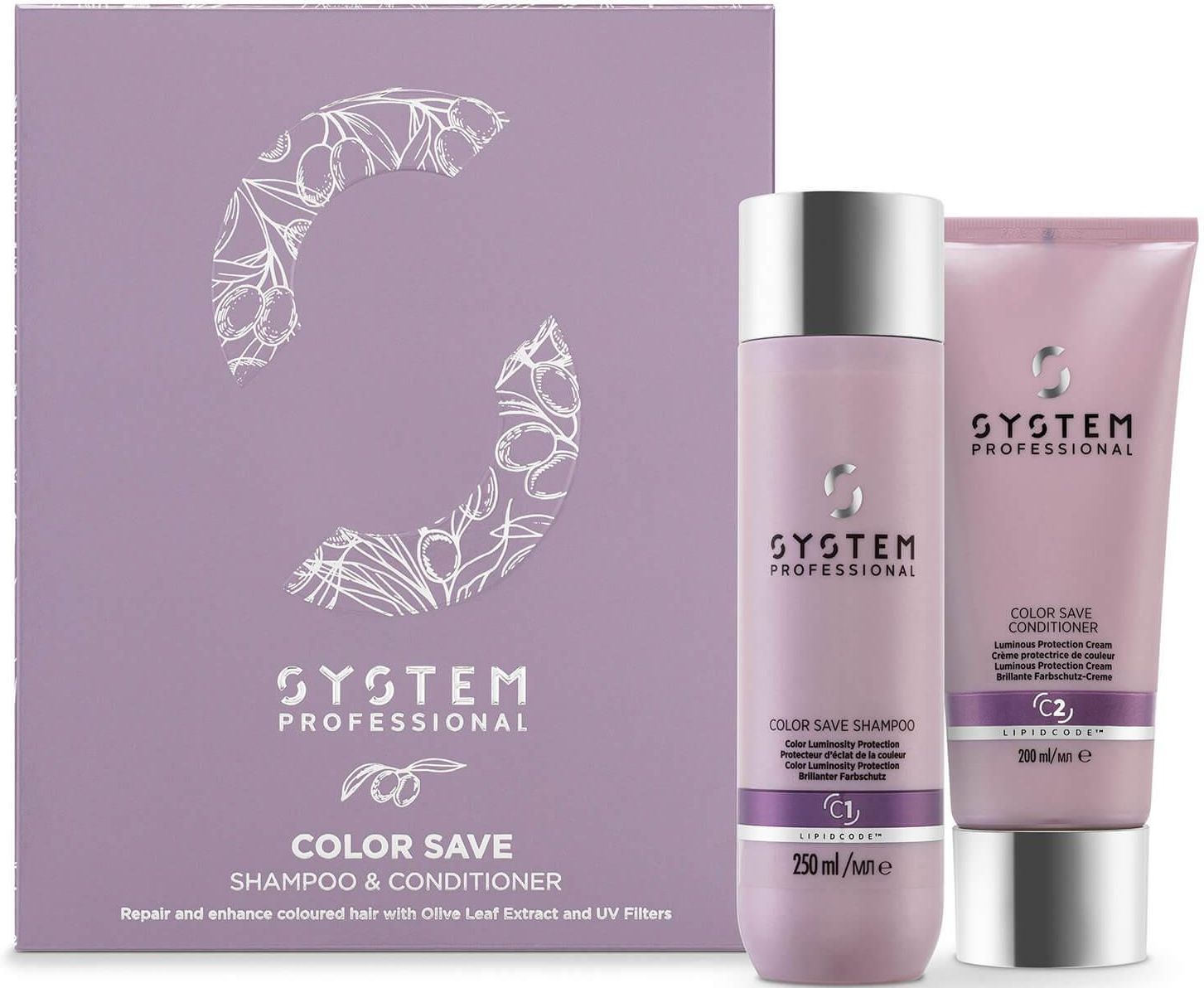 Zestaw dla kobiety System Professional Color Save Duo Gift Set - Opinie ...