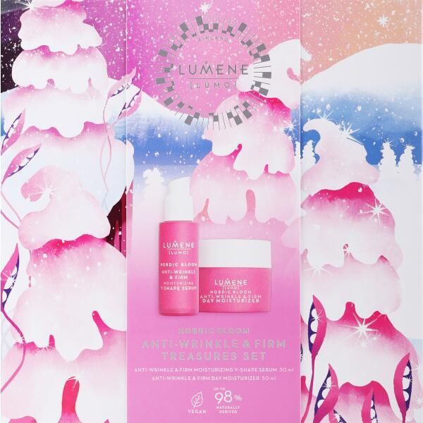Lumene Zestaw prezentowy 2022 LUMO ANTI-WRINKLE & FIRM TREASURES ...