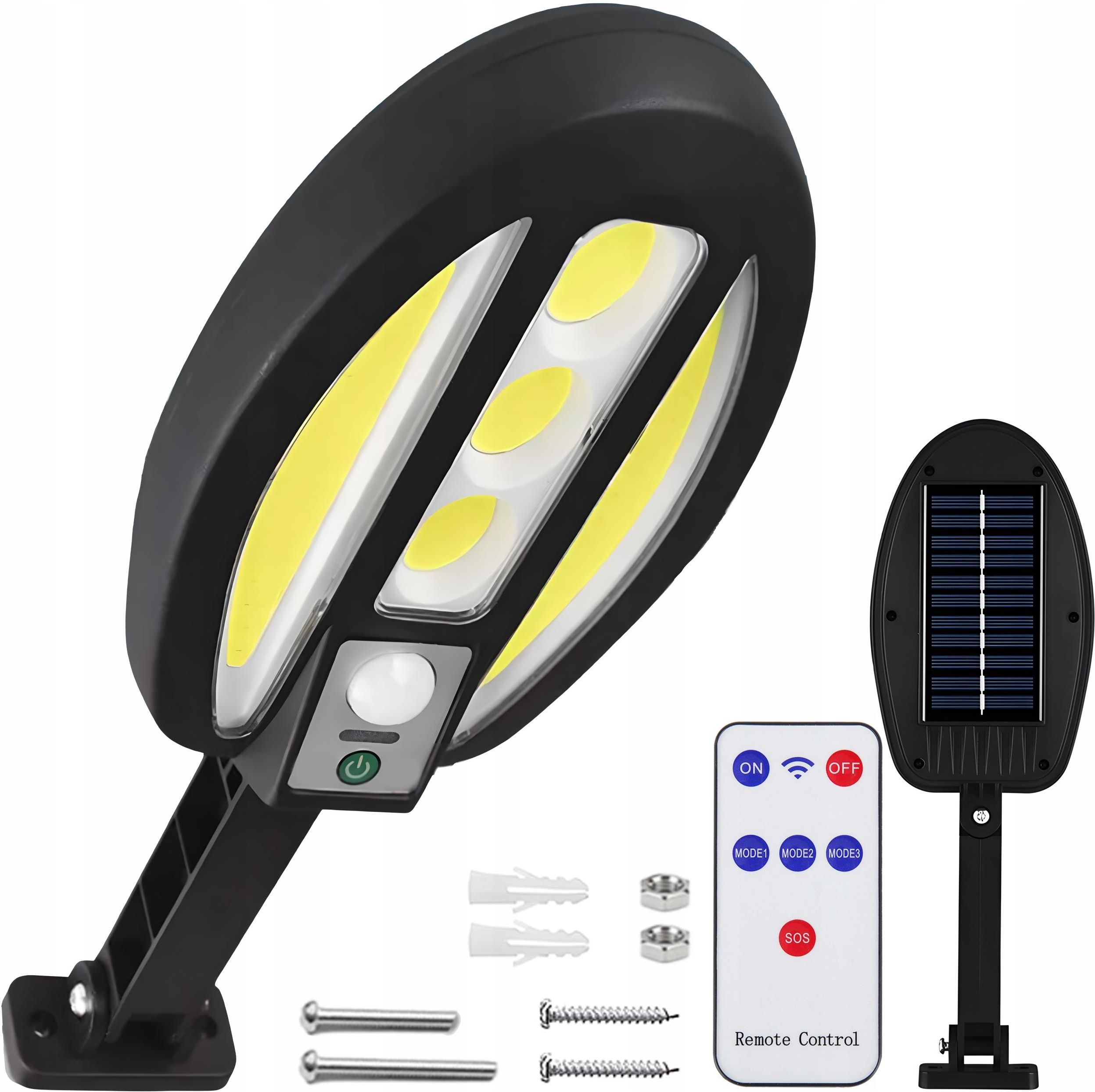 Lampa Solarna 96 Led Czujnik Ruchu Zmierzchu Pilot - Ceny i opinie ...