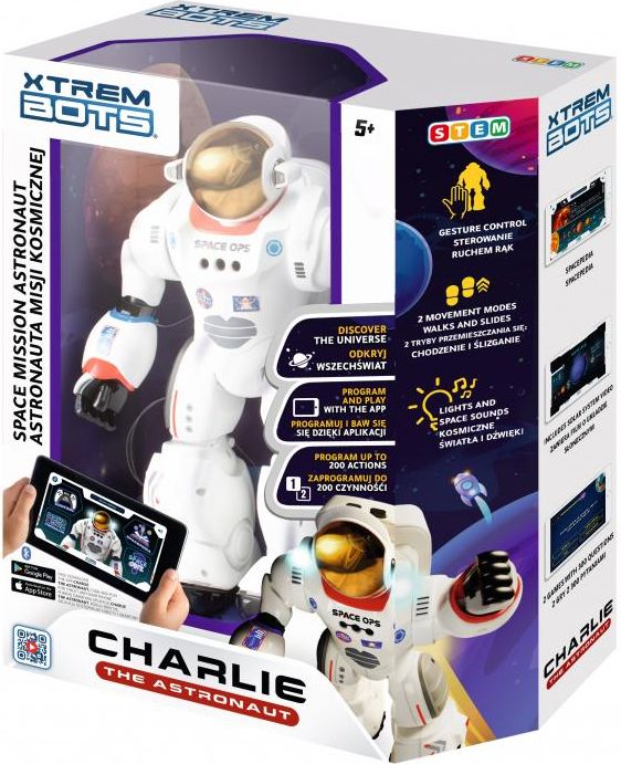 Robot Charlie The Astronaut Tm Toys - Ceny i opinie - Ceneo.pl