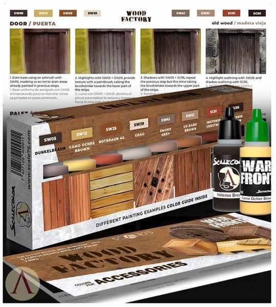 Scale 75 Wood Factory Paint Set - Ceny i opinie - Ceneo.pl