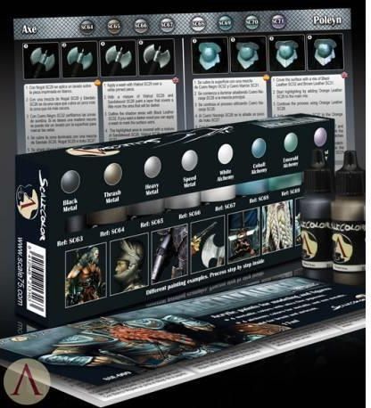 Scale 75 Metal'N Alchemy Steel Paint Set - Ceny i opinie - Ceneo.pl