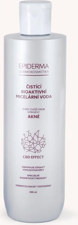 Epiderma S.R.O. Cbd Bioaktywna Woda Micelarna Na Trądzik 300Ml - Opinie ...