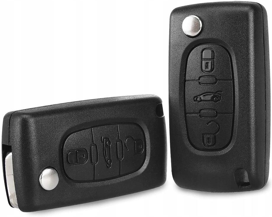 Awparts Awparts Kluczyk Z Elektroniką Citroen C1 C2 C3 C4 C5 C6 C8 3 ...