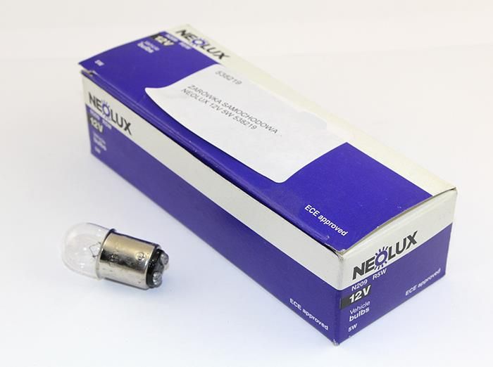 Neolux Żarówka Samochodowa N209 R5W 5W 12V Nlx209 K10Szt Nlx209 K10Szt ...