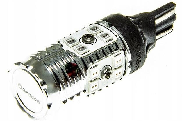 Żarowka samochodowa Opticon Żarówka Led W16W T15 W5W T10 Smd 12V Dc ...