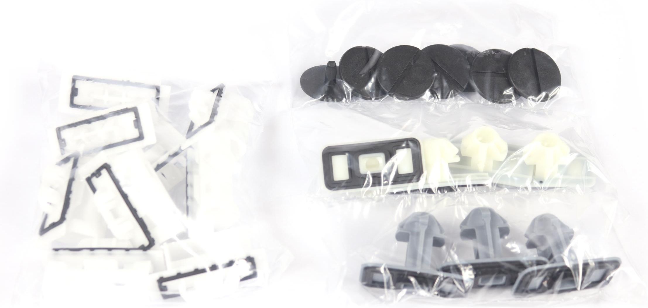 Listwa boczna Audi Oe Zestaw Elementów Mocujących Próg Audi A6 C7 Aso ...