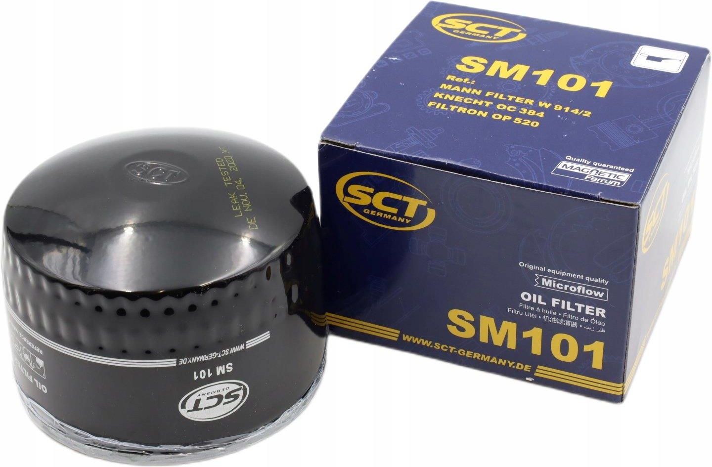 Sct Germany Filtr Oleju Sct Sm101 Sm 101 - opinie i ceny na Ceneo.pl