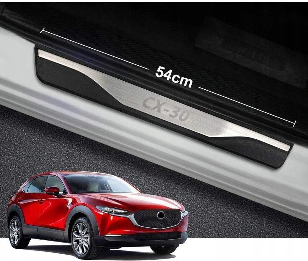 Ms Chrome Listwy Progowe Stal Mazda Cx-30 Stal Nierdzewna Cx30Sl ...