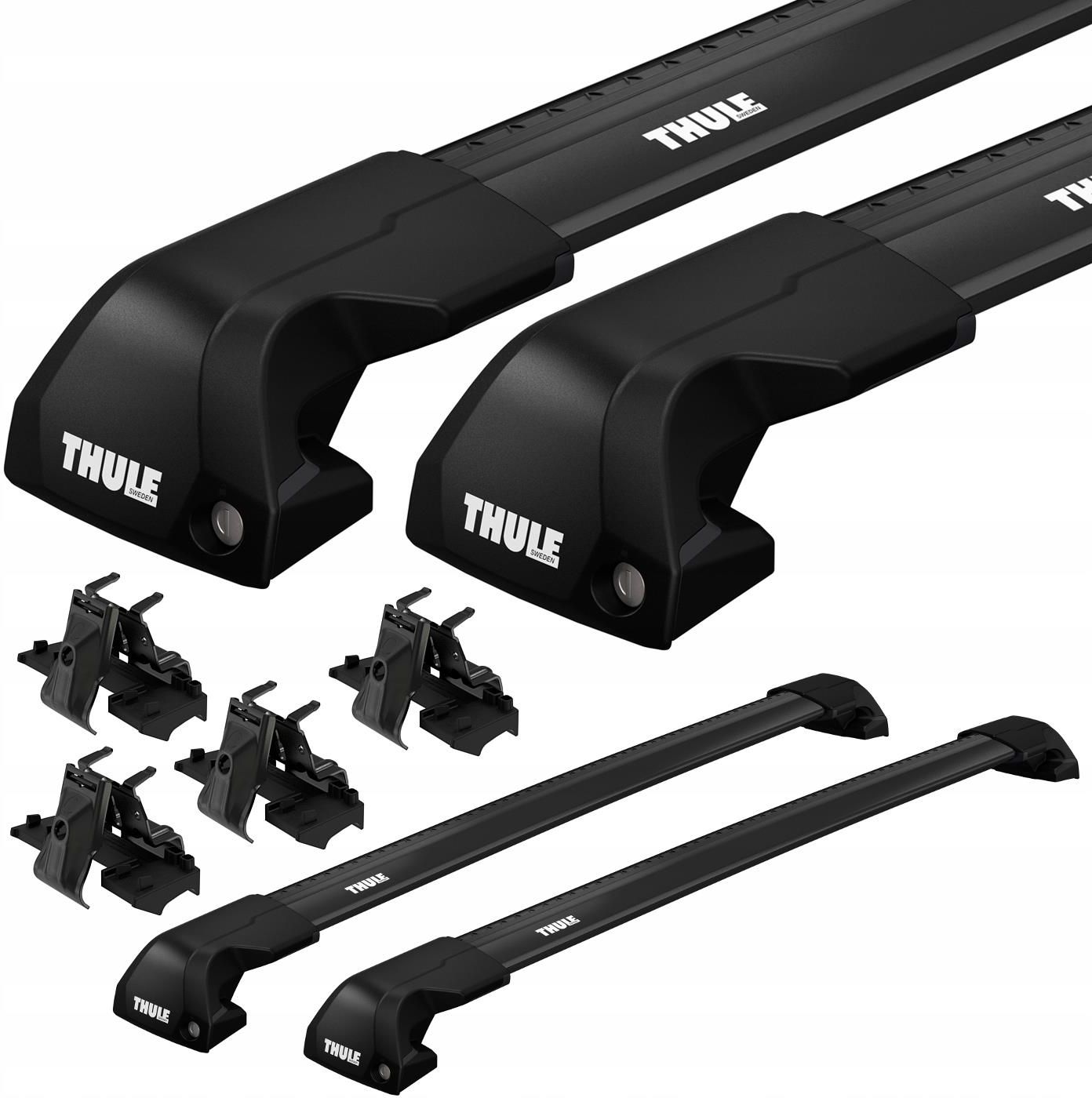 Thule Bagażnik Na Dach Alu Do Audi A6 C6 Kombi 2005-2010 186014 720600 ...