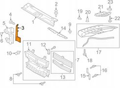 Polcar Kierownica Powietrza Ford Mustang 15 Fr3Z8310B Fr3Z-8310-B ...