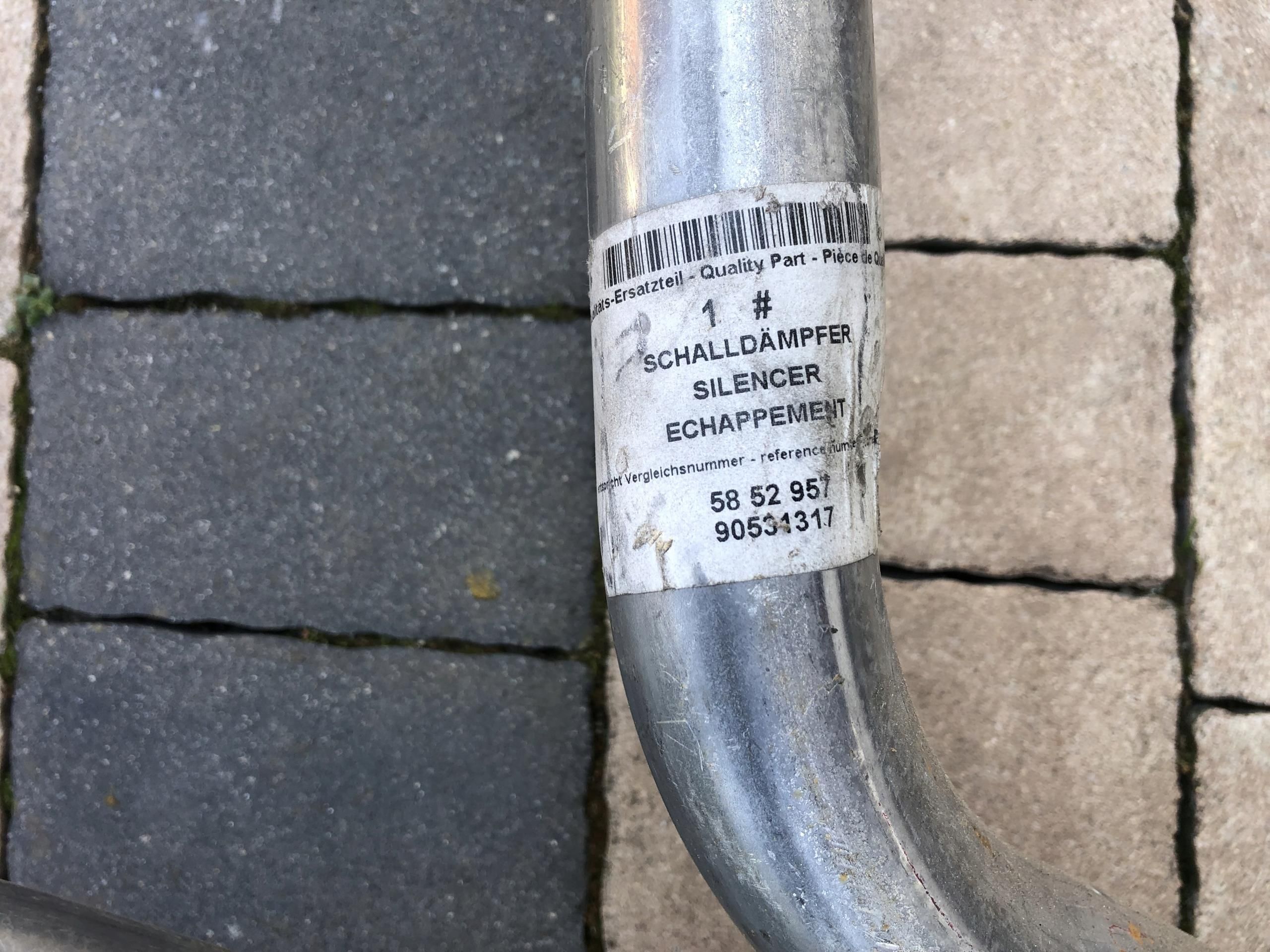 Tłumik Imasaf Tłumik Końcowy Opel Combo 54.06.07 - Opinie i ceny na ...