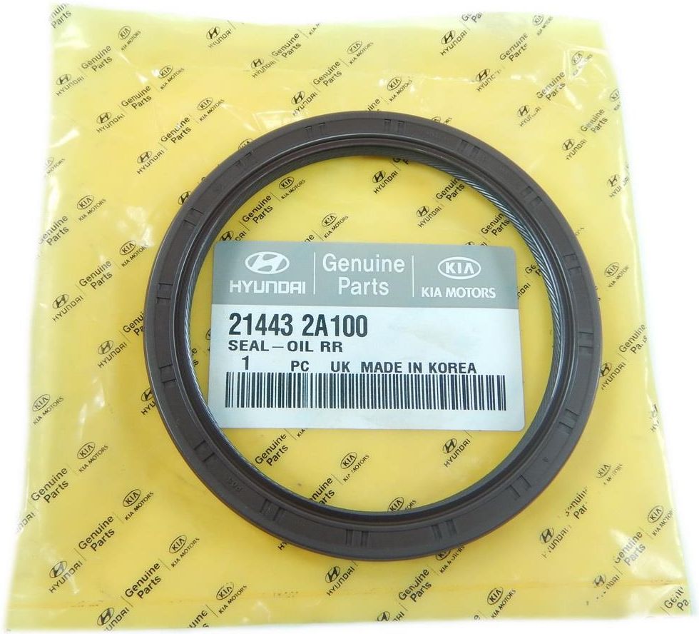Blok silnika Kia Oe Pierścień Uszczelniający Wału Hyundai 214432A100 ...