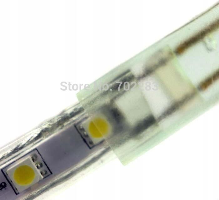 TAŚMA LED DIODA 5050 20 METRÓW 230V ZIMNA IP68 WWA - Opinie i ...
