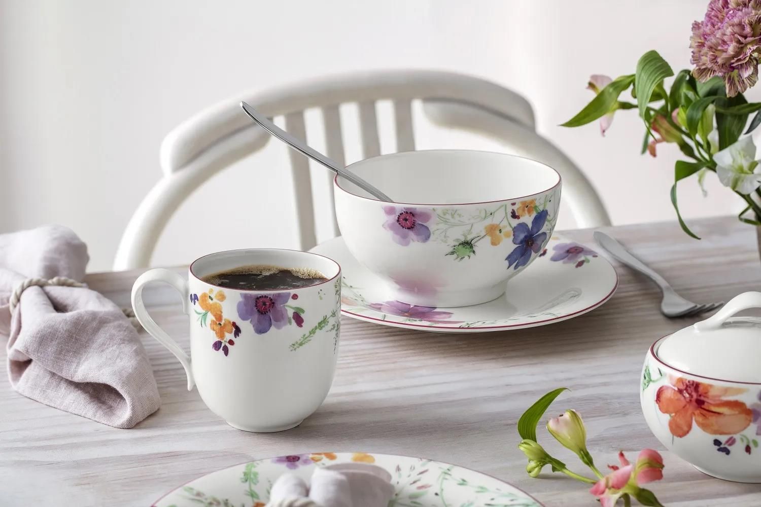 Villeroy & Boch Mariefleur Basic Zestaw talerzy dla 2 osób - Opinie i ...