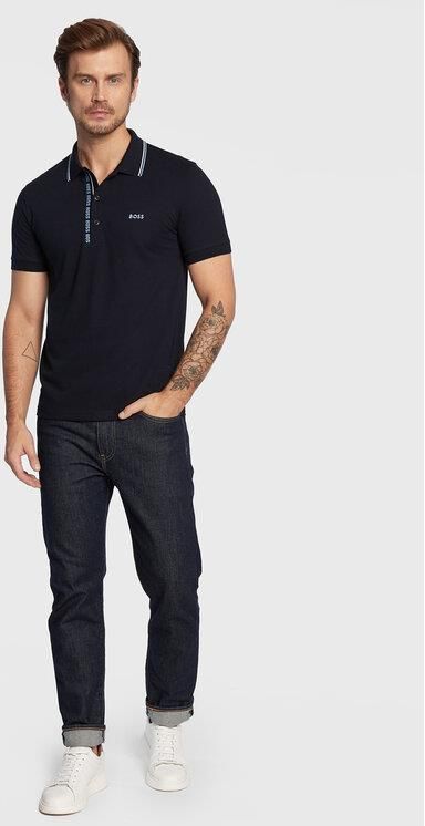Boss Polo Paule 4 50469391 Granatowy Slim Fit - Ceny i opinie - Ceneo.pl