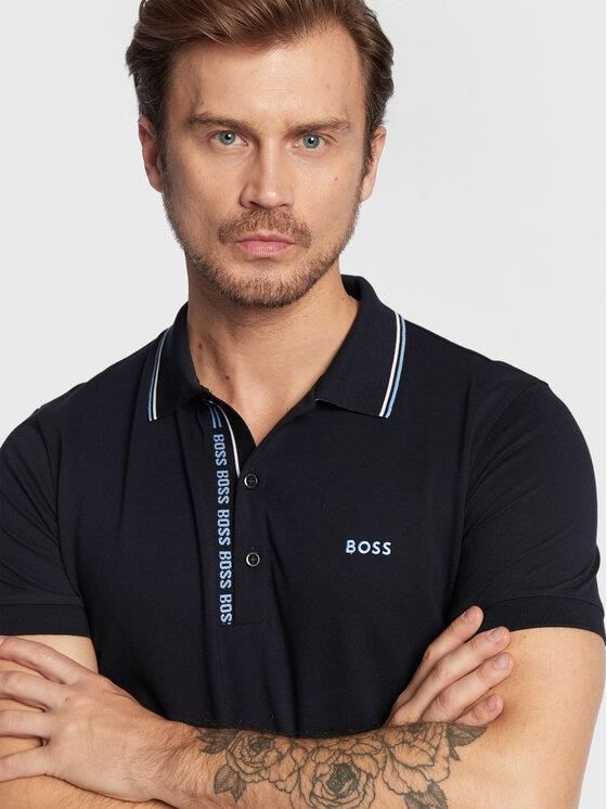 Boss Polo Paule 4 50469391 Granatowy Slim Fit - Ceny i opinie - Ceneo.pl